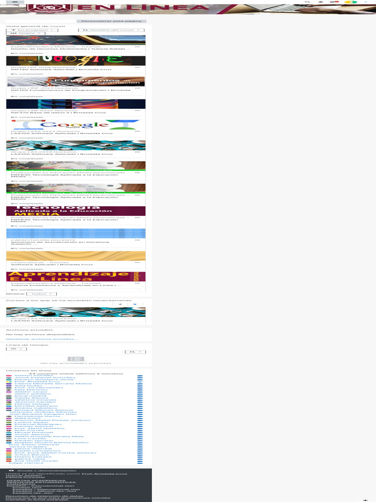 Área Personal | PDF | Maestros | Modificación de comportamiento