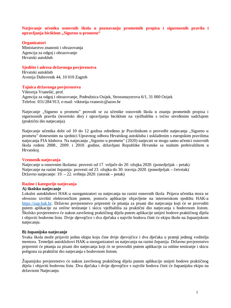 22_Natjecanje_Sigurno_u_prometu_2020_v2.docx | PDF