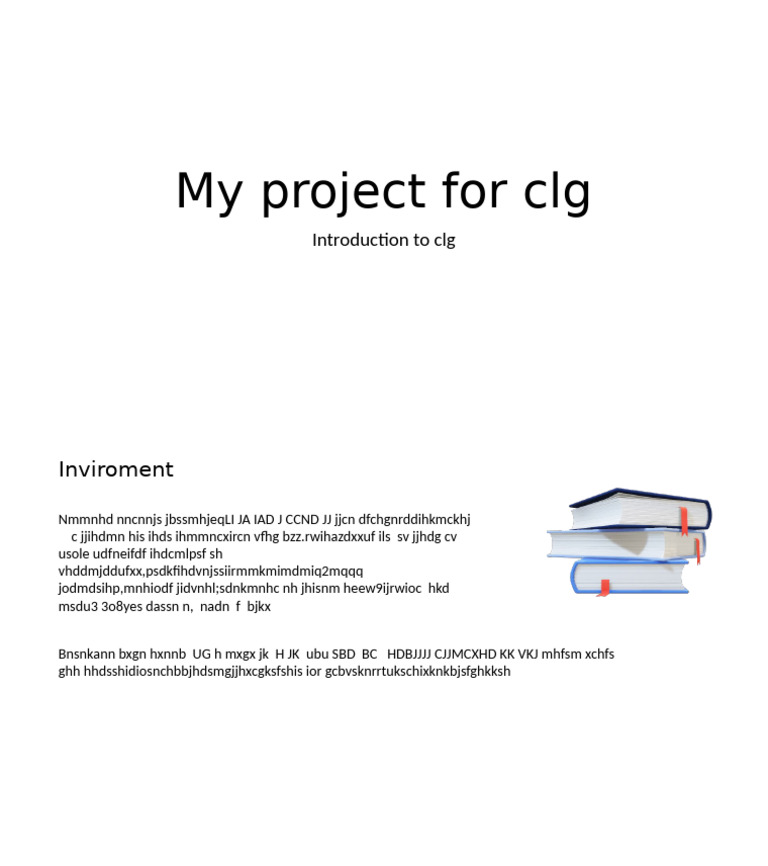 My Project For CLG | PDF