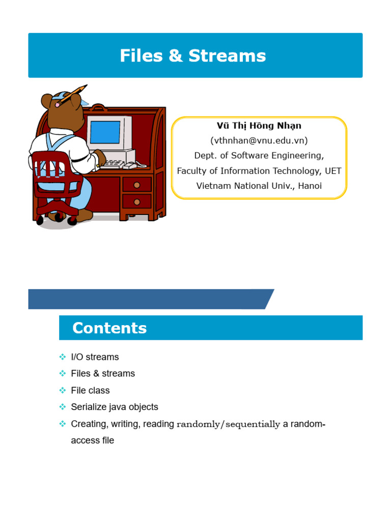 9. Stream | PDF | Computer File | Computer Data