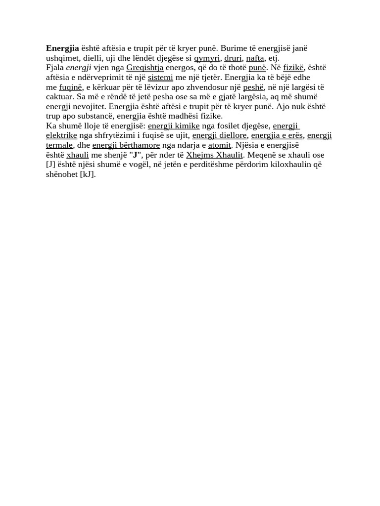 Energjia | PDF