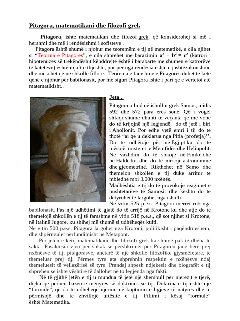 PITAGORA | PDF