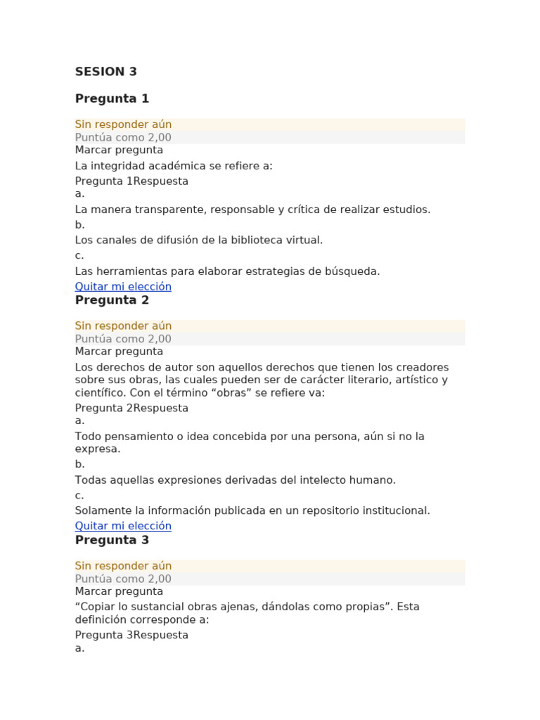 SESION 3 y 4 | PDF | Metadatos | Ciencias de la Información