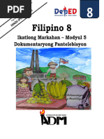 Filipino 8 Q2 Module 1 | PDF