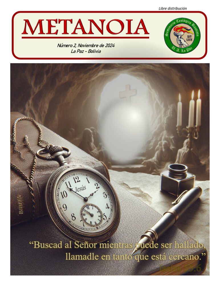 METANOIA NOV 2024 | PDF | Biblia | Cristo (título)