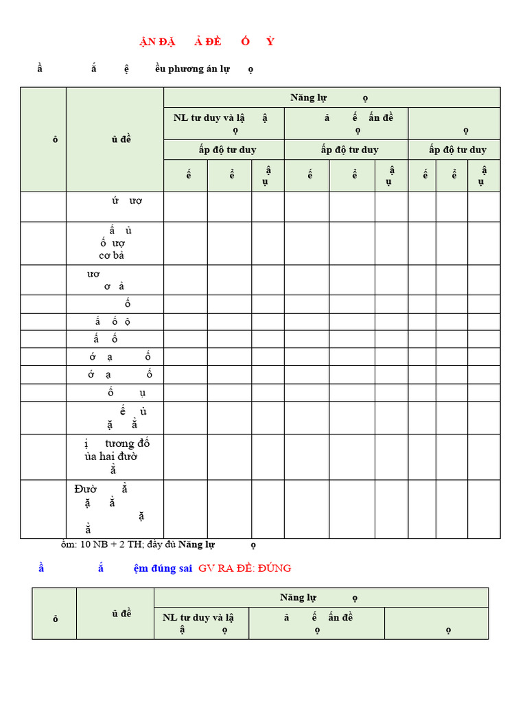 TOÁN-11-MA-TRẬN-ĐỀ-MINH-HỌA-CK1-2024-2025 | PDF