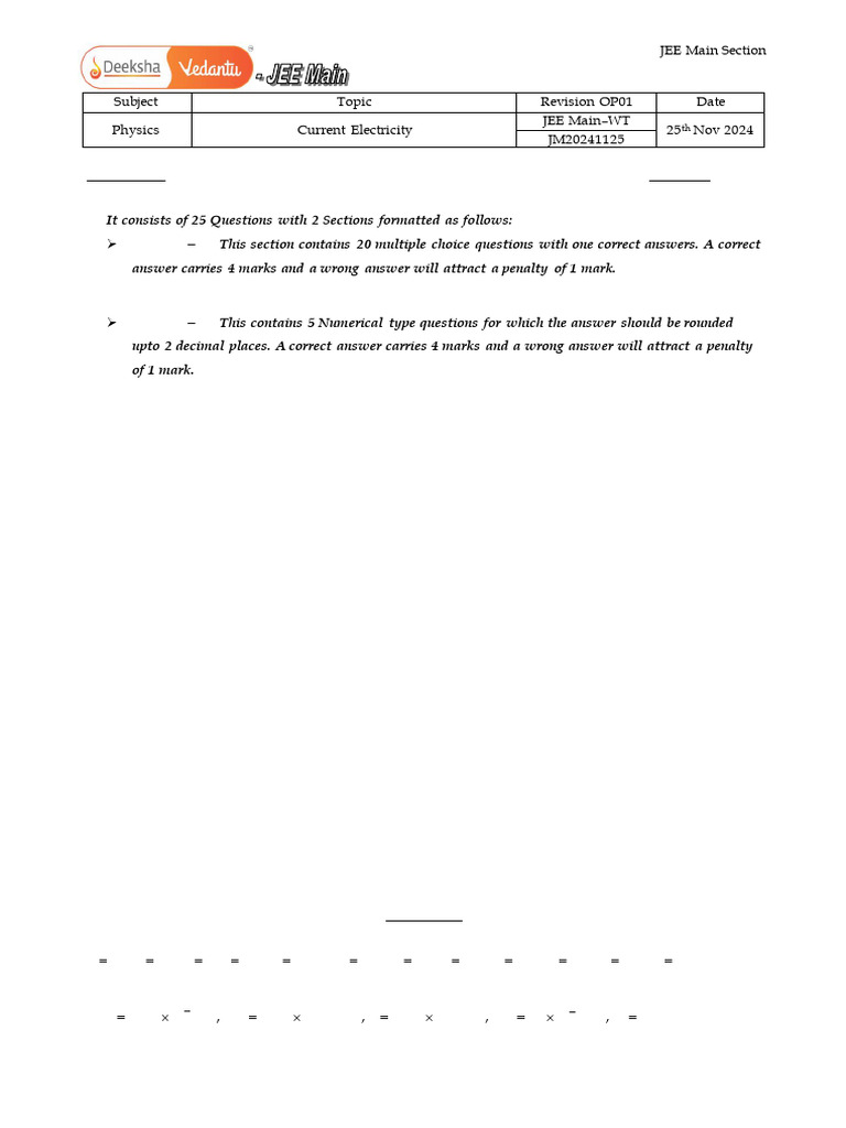 01 JMN REV OP01 Physics Solution M5 | PDF | Metrology | Materials Science