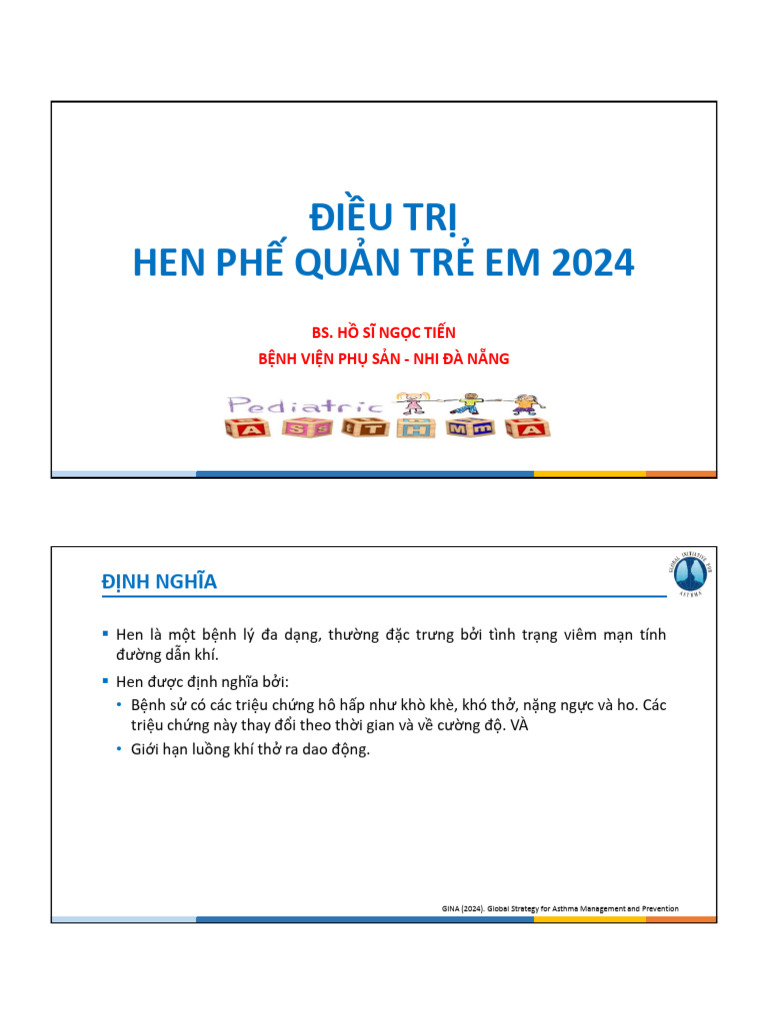Dr Tien Dieu Tri Hen Phe Quan Tre Em 2024 Update 17-11-2024 Sinh Vien | PDF