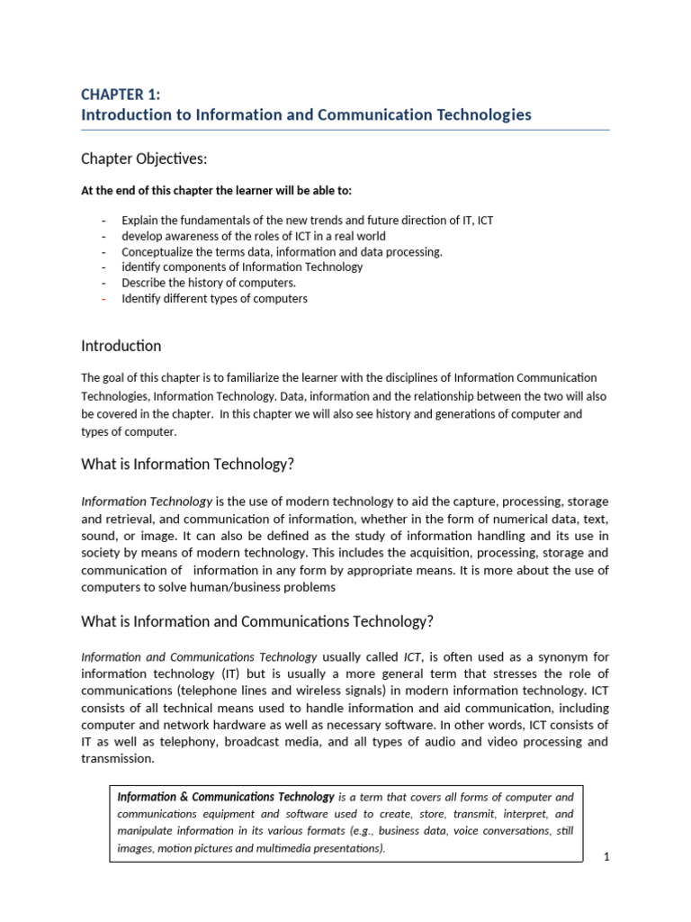 2011 Chapter1 Handout | PDF | Integrated Circuit | Information Technology