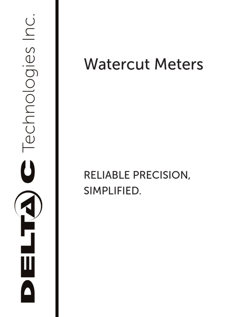 Delta C Watercut Meters Overview | PDF | Capacitor