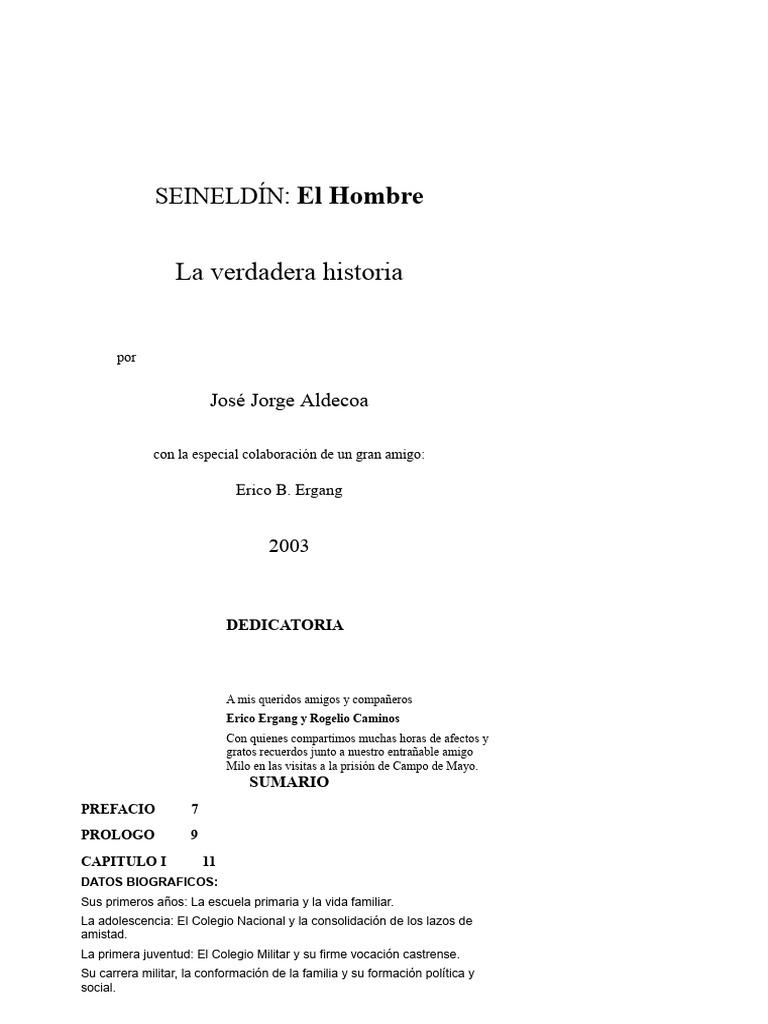 SEINELDIN El Hombre | PDF | Panamá | Oficial general