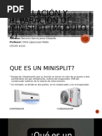 Partes de Un Minisplit | PDF