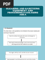 Sanitation Standard Operating Procedure (SSOP) | PDF | Hygiene | Sanitation