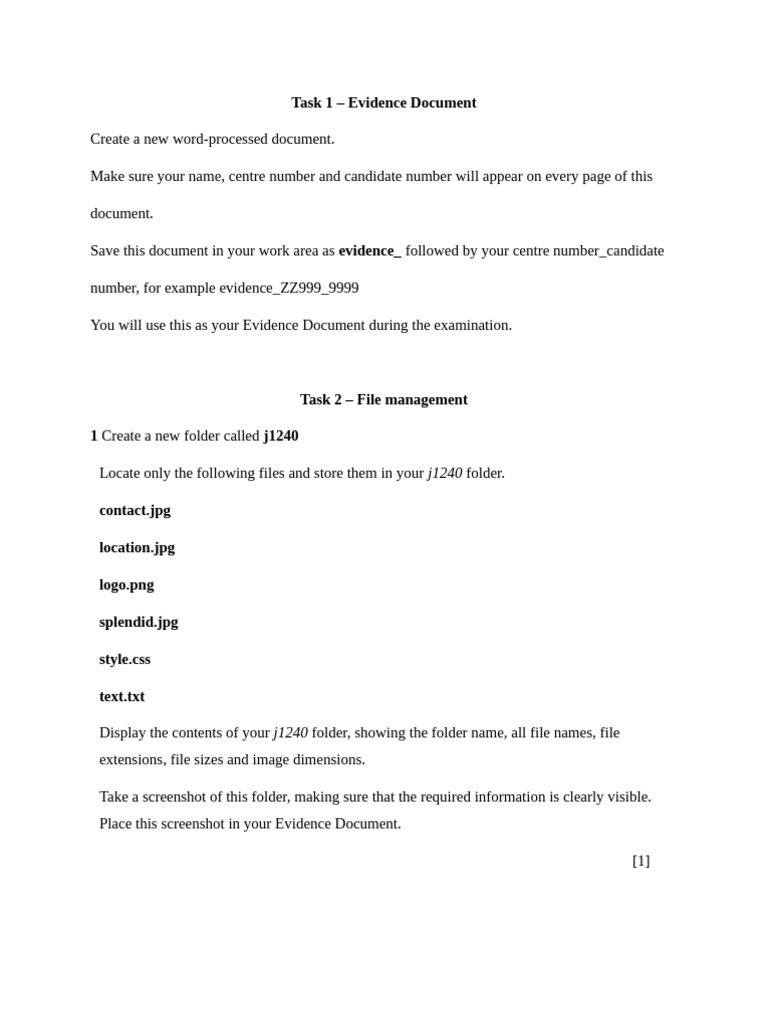 Task 1 - Evidence Document | PDF | World Wide Web | Internet & Web