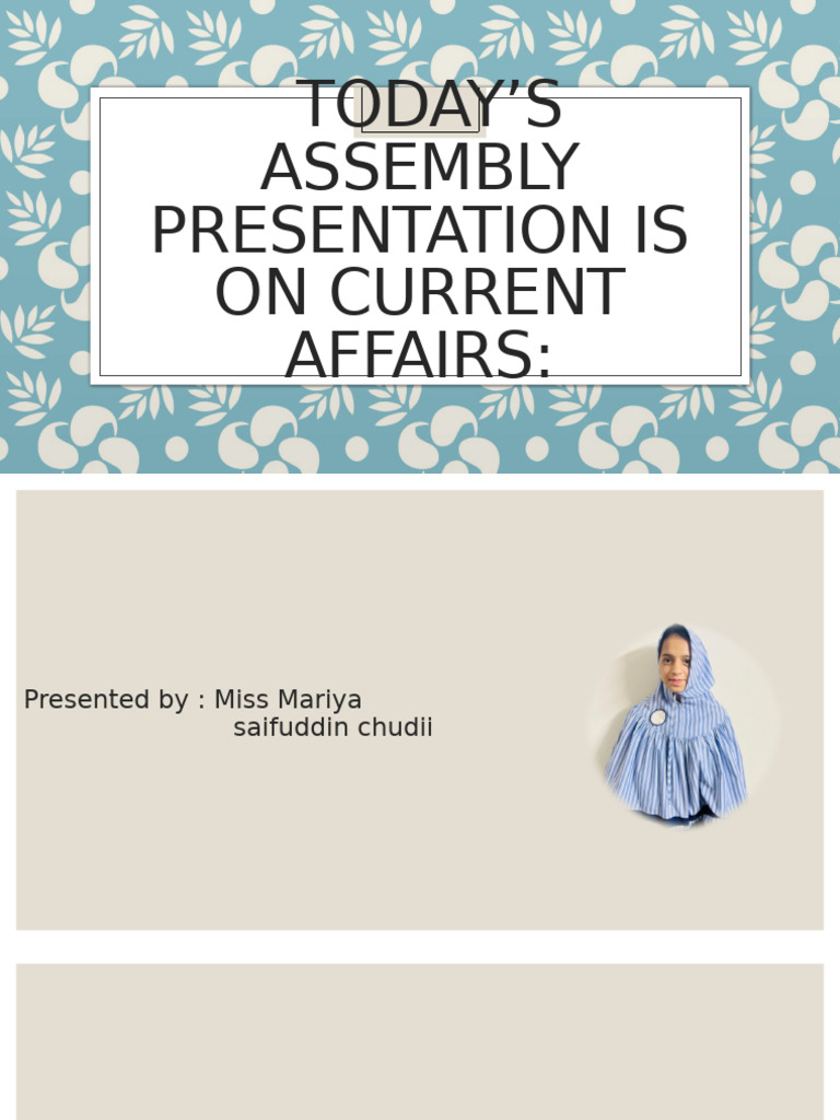 Presentation Assembly 2 | PDF | Missile | Military Science