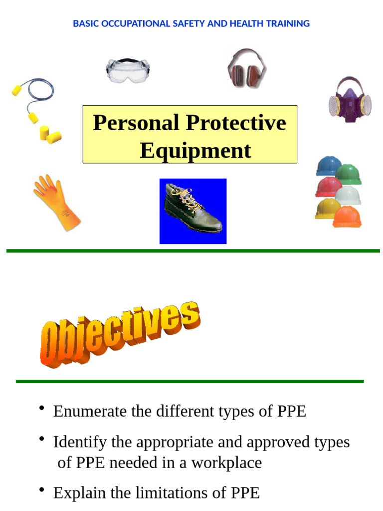 04 Personal Protective Equipment | PDF | Personal Protective Equipment ...