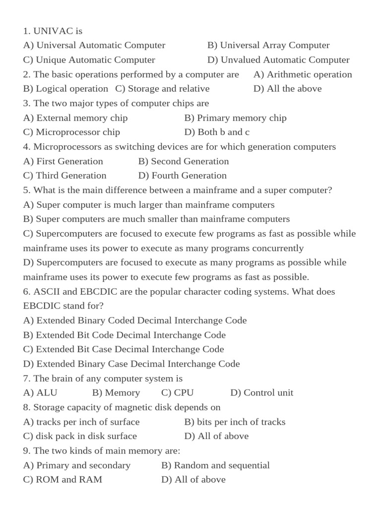 computer fundamentals | PDF | Assembly Language | Computer Data Storage