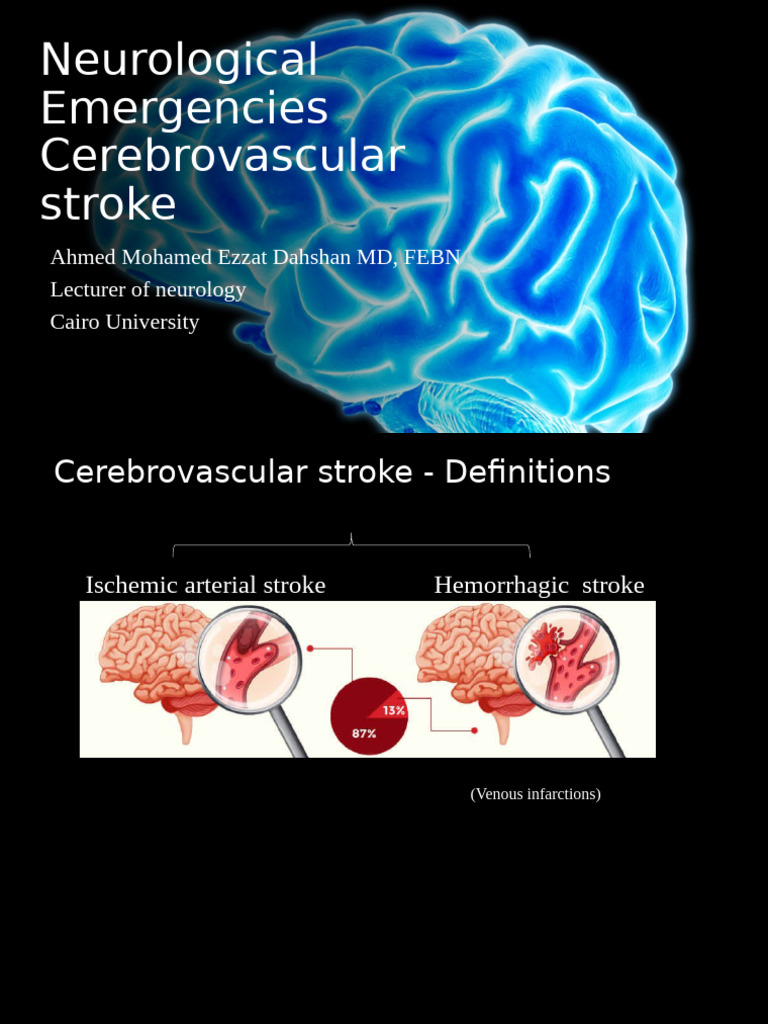 Neurological Stroke Insights | PDF | Stroke | Thrombosis