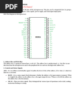 8085 Microprocessor Pin Diagram Overview | PDF | Input/Output | Computing