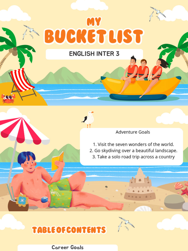 Bucket List | PDF