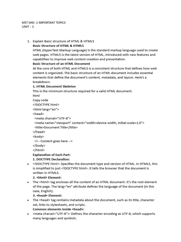 MST_MID_-1[1] | PDF | Html | Html Element