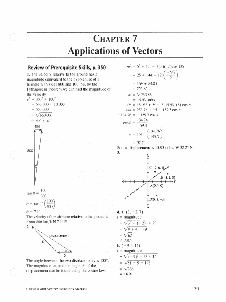 MCV4U Chapter 7 Solutions | PDF