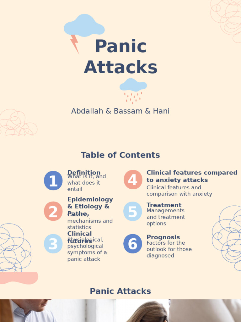 Panic Attacks - Hani, Monshi, Bassam | PDF | Panic Attack | Anxiety