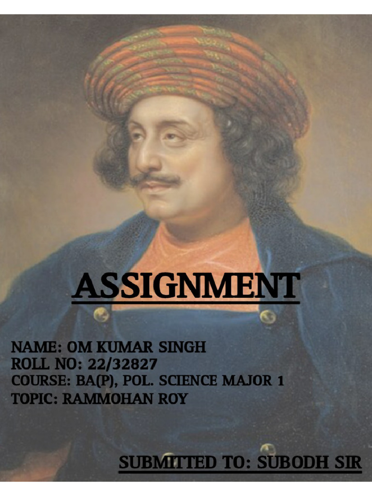 PS Mj 1 Assignment (Subodh Sir) | PDF