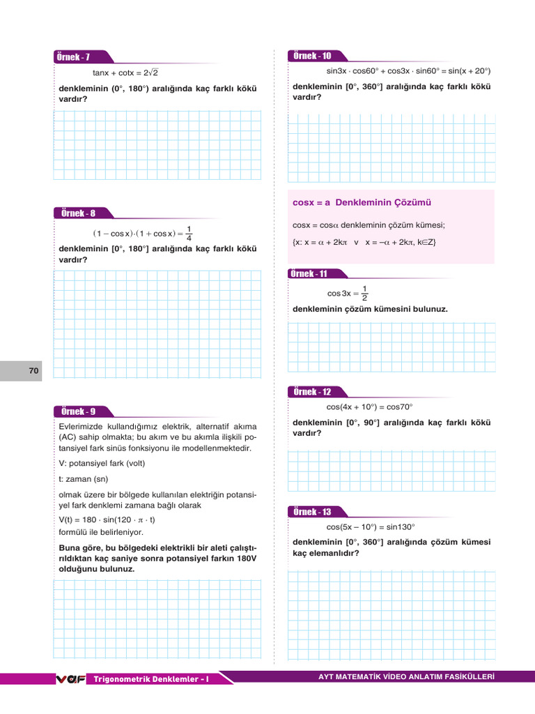 02_Trigonemetri (2) Nnn | PDF