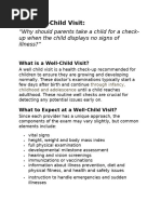 Well-Child Visit SOAP Note Template | PDF