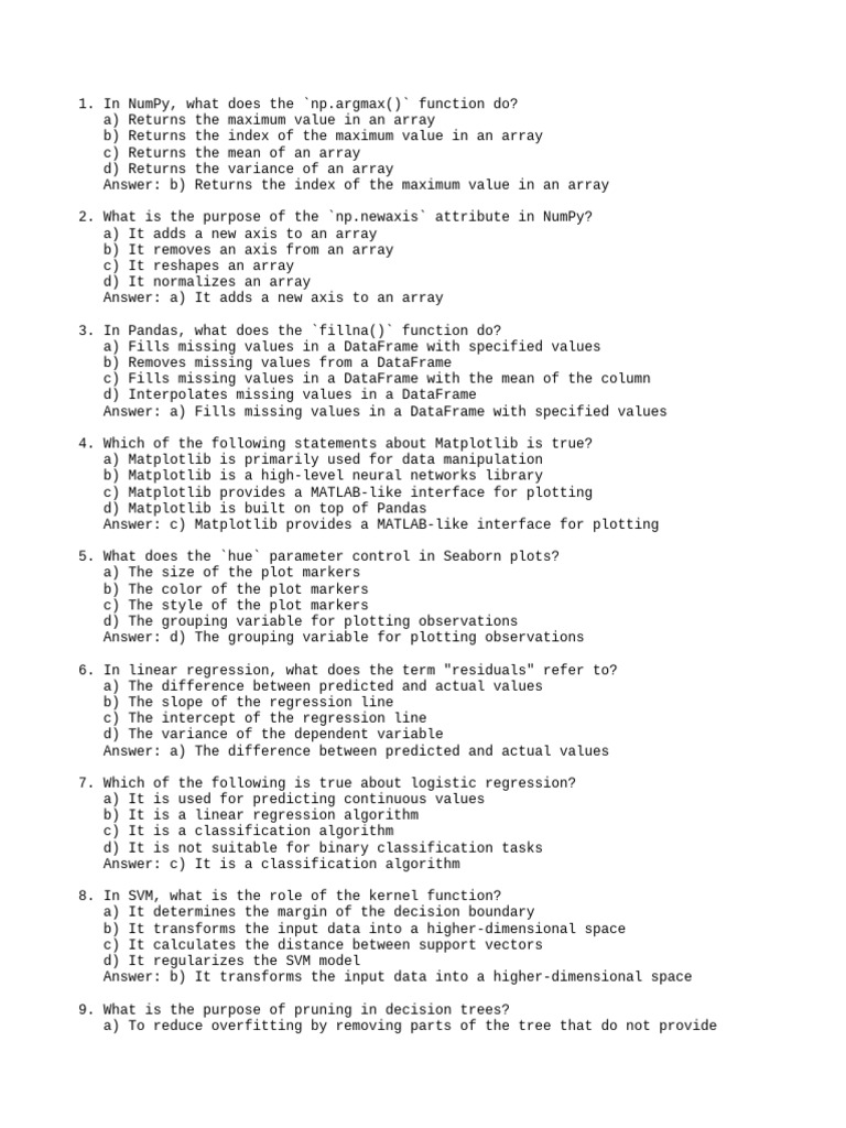 practice_paper_2 | PDF | Principal Component Analysis | Artificial Neural Network