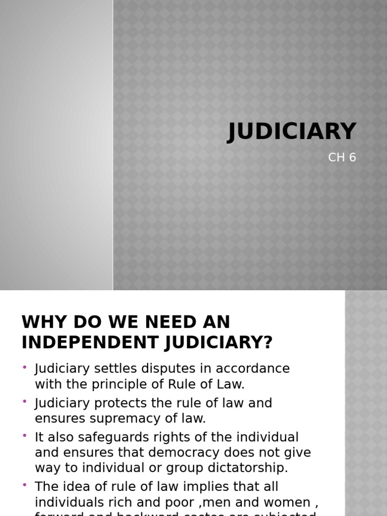 Judiciary | PDF | Appeal | Supreme Courts