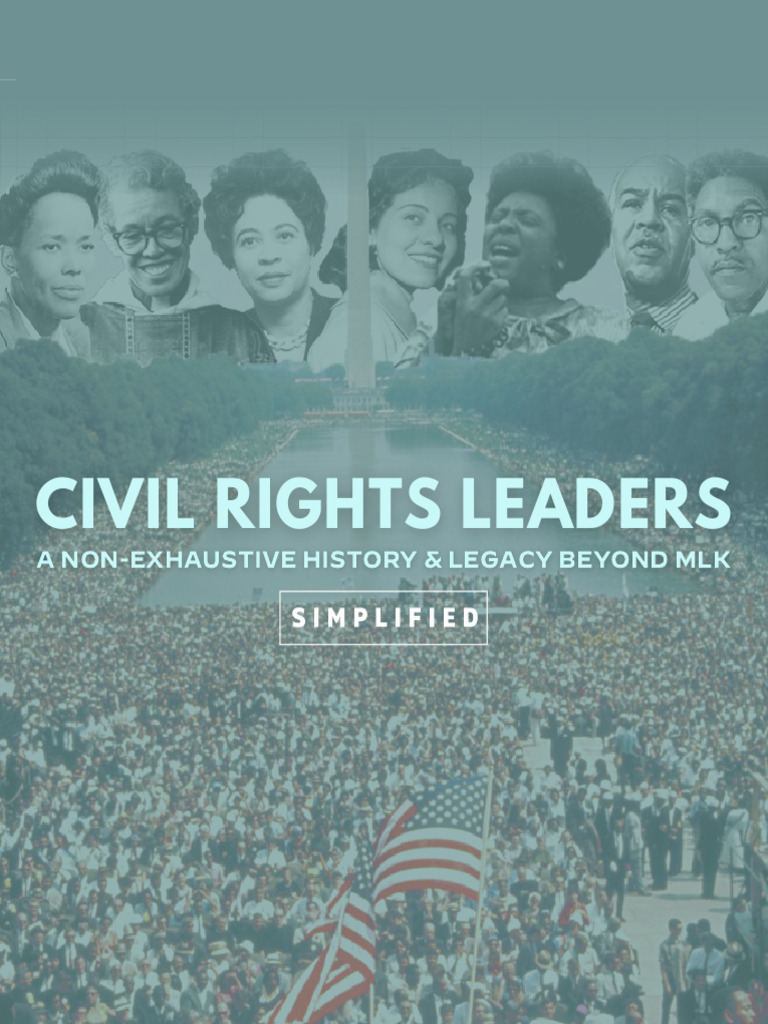 Civil Rights Leaders | PDF | The United States | Society Of The United ...