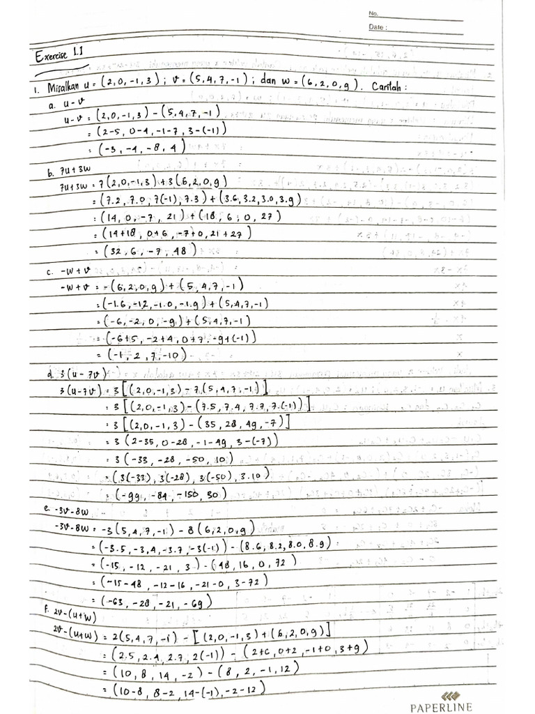 Exercise 1.1 | PDF