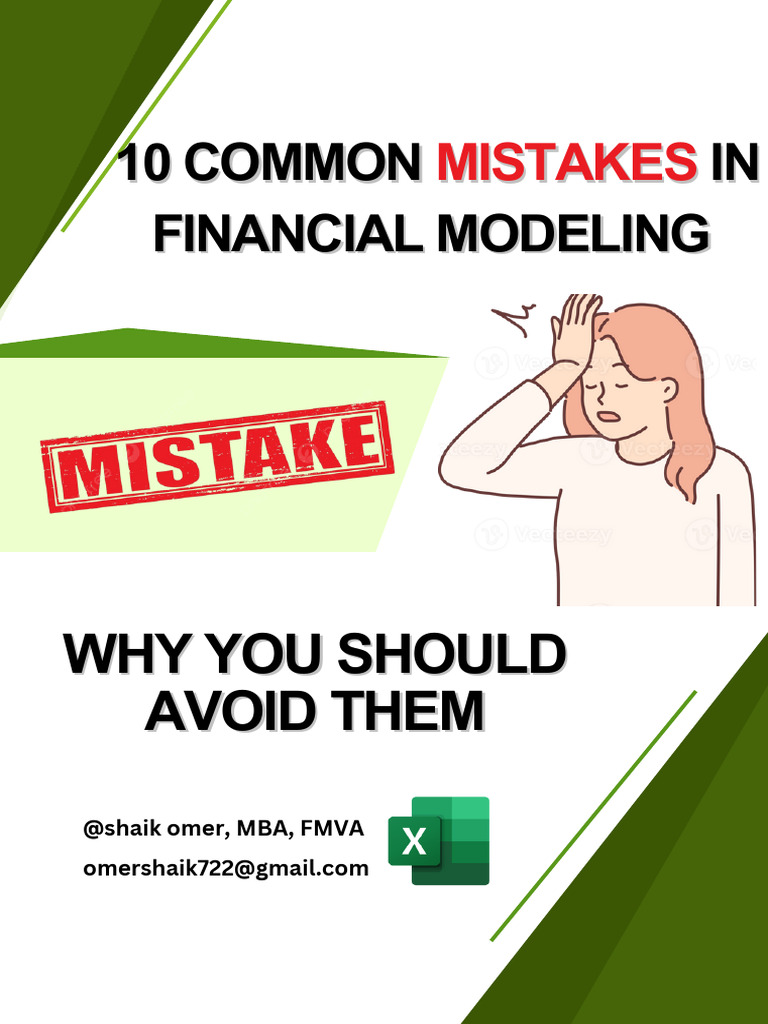 10 Common Mistakes in Financial Modeling | PDF | Forecasting