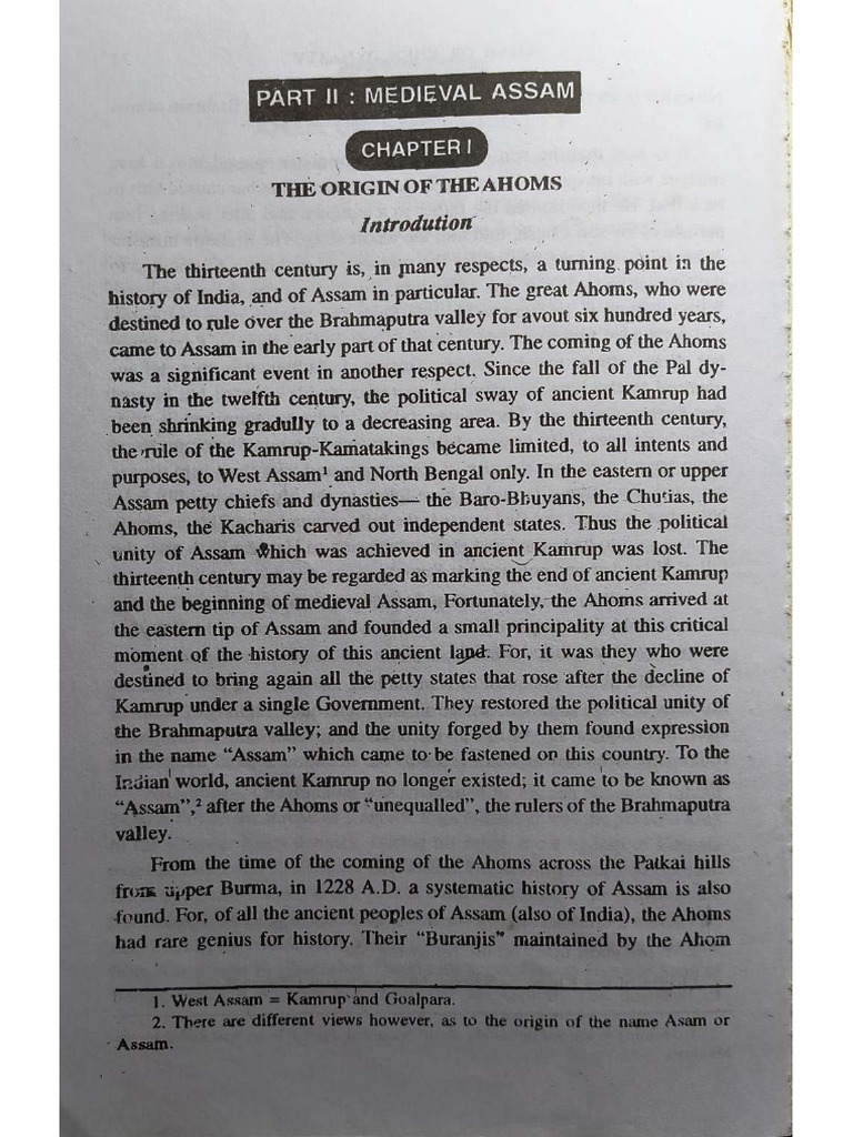 Ahom | PDF