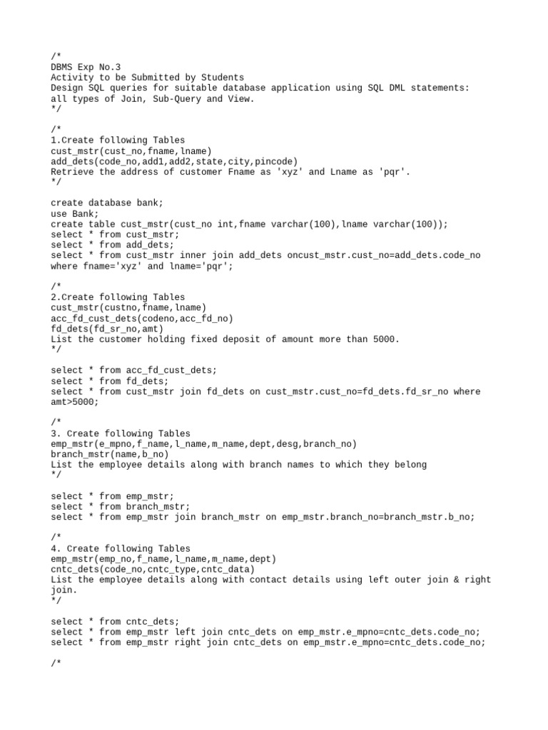 DBMS_03 | PDF | Databases | Information Science DBMS_03 | PDF | Databases | Information Science