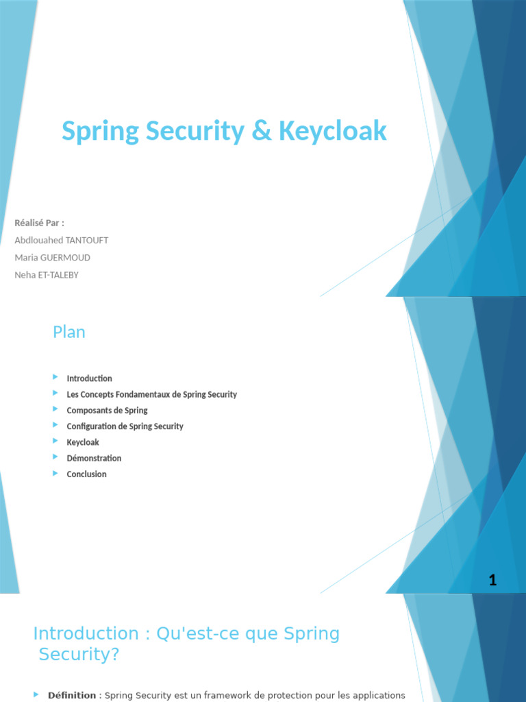 SpringSecurity Keycloak VFinale | PDF | Informatique | Informatique