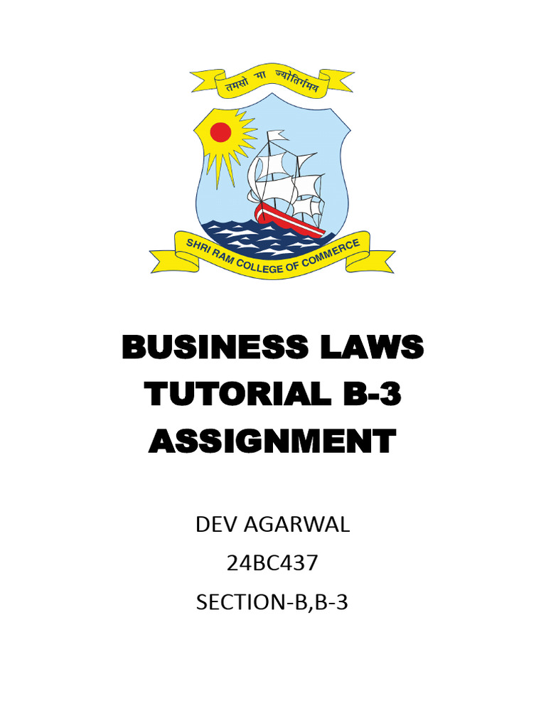 Dev Agarwal B-3 Assignment | PDF