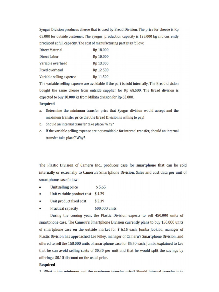 Exercise - W12 - TRF Pricing & TDM | PDF