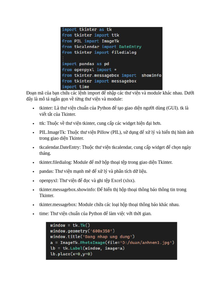 Báo Cáo Python | PDF