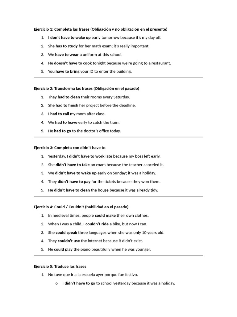 Respuestas Ingles Tema 2 5 Primaria | PDF