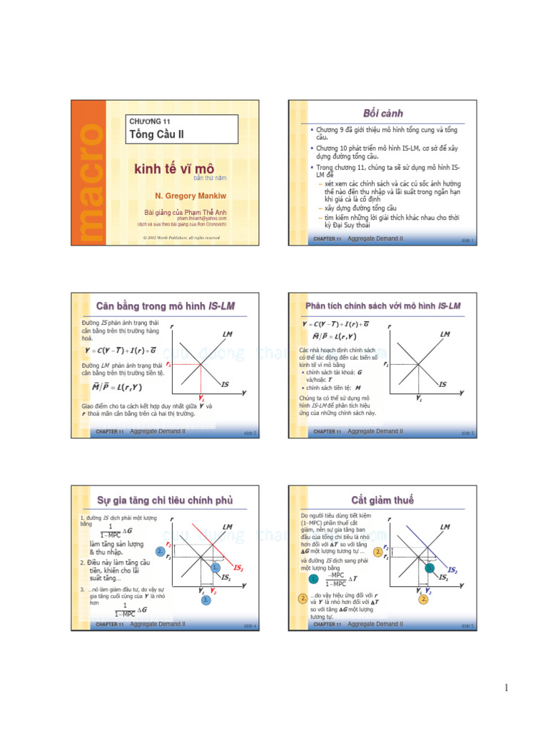 (KTVM) - Kinh-Te-Vi-Mo - Pham-The-Anh - Chapter11 - (Cuuduongthancong - Com) | PDF