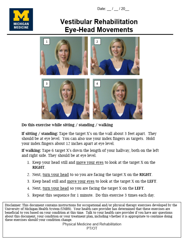 Eye-HeadMovements(Corrective Saccades) | PDF