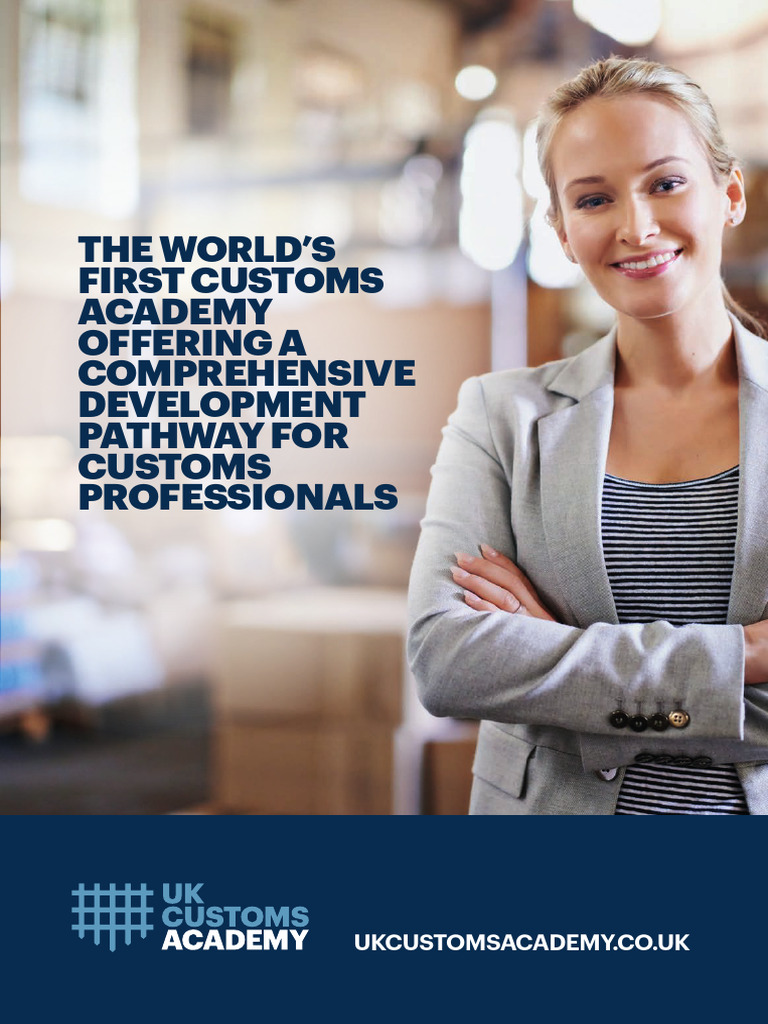 UK-Customs-Academy Brochure | PDF | Customs | Regulatory Compliance
