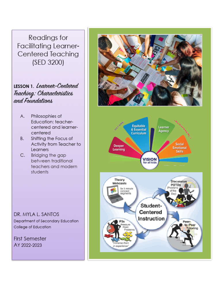 Lesson 1 Foundations and Characteristics of LCT-1 | PDF | Learning ...