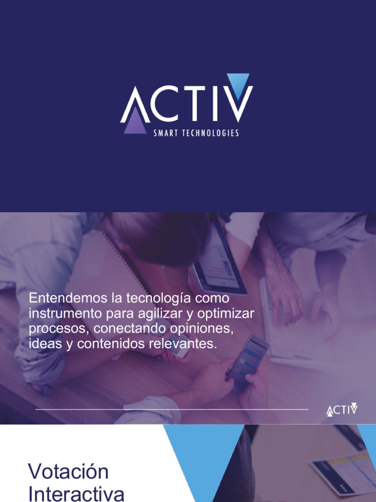 Presentación ACTIV | PDF