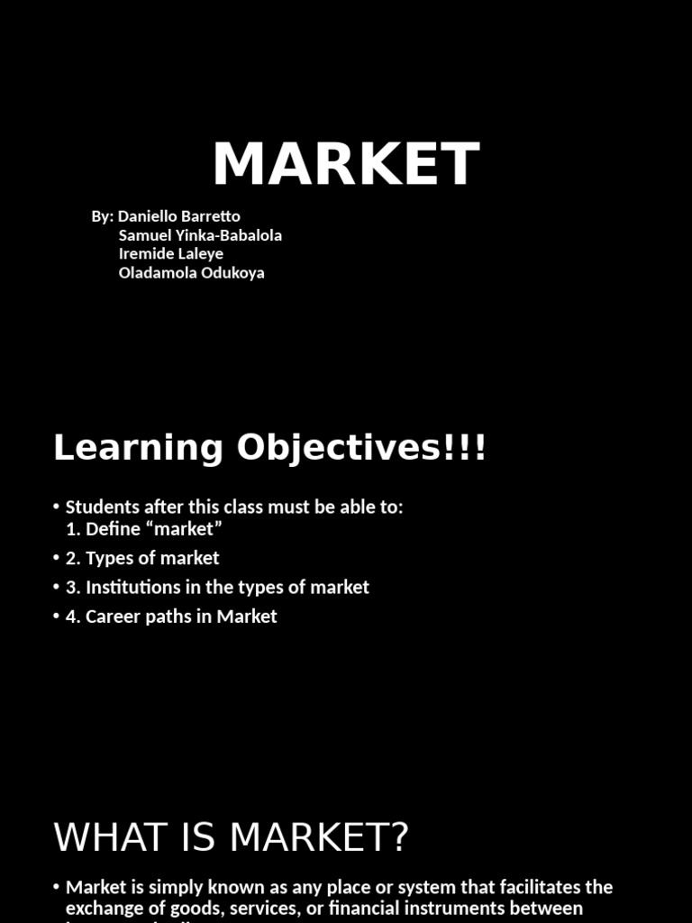 Market by 9d | PDF
