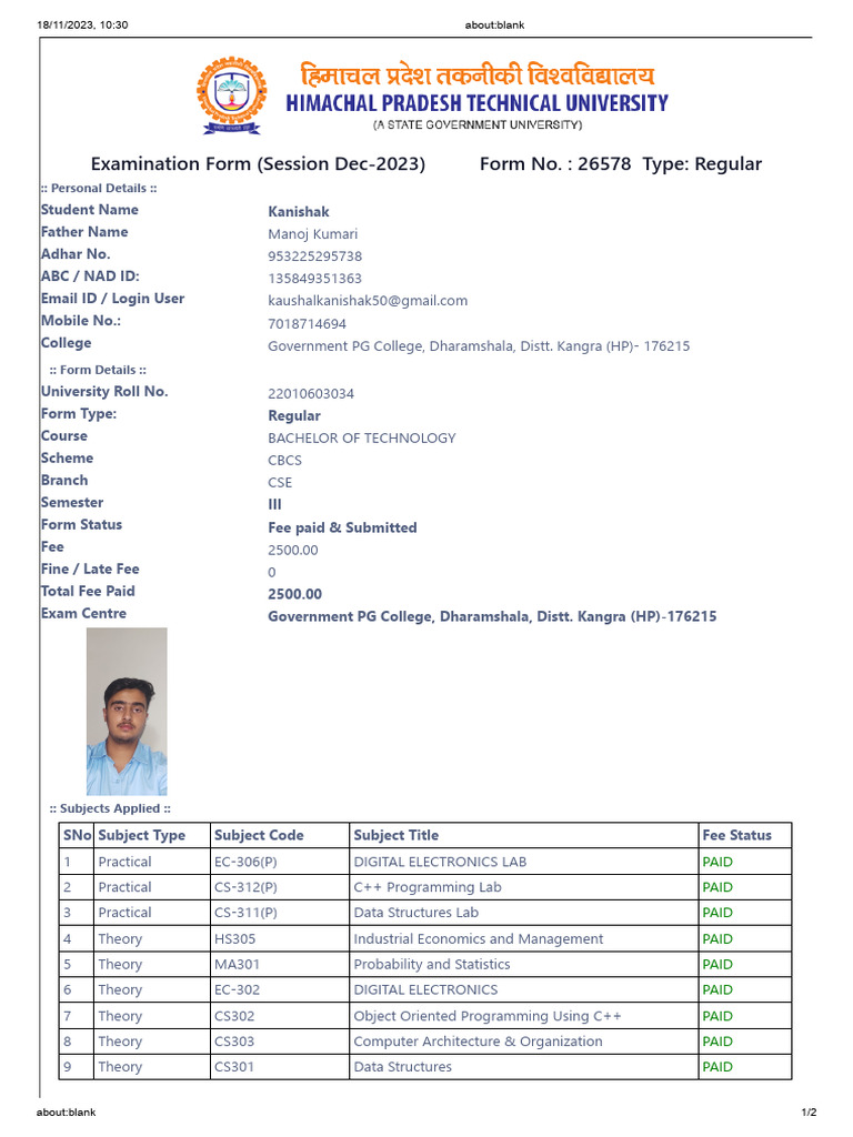 3rdsem] | PDF | Computing