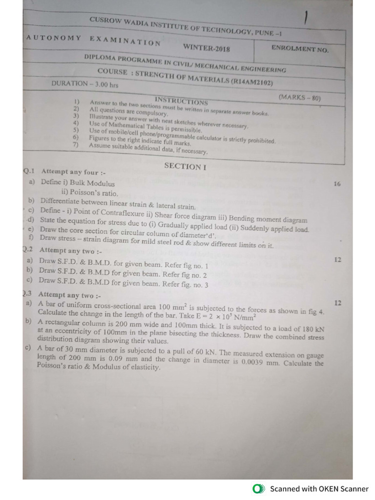 Som Q Paper | PDF